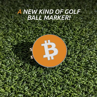 Bitcoin Golf Ball Marker – Shanker Golf